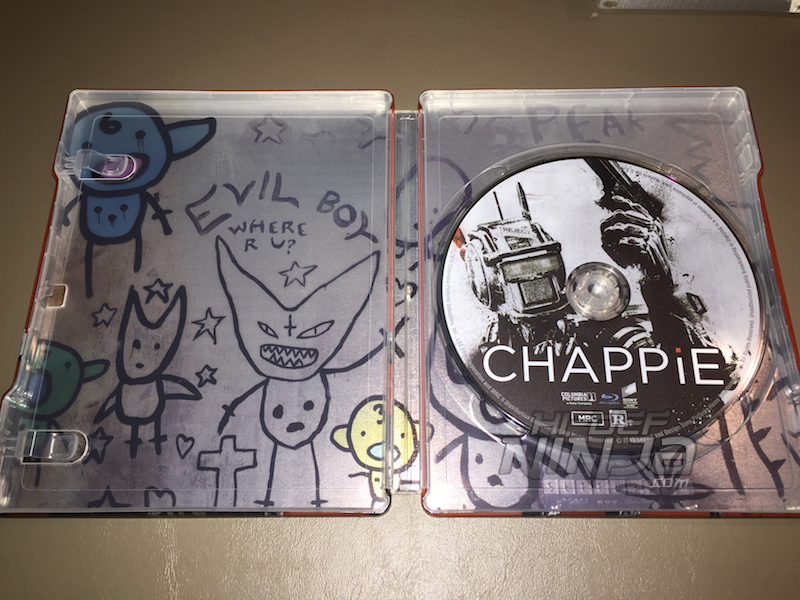 chappie target US steelbook images 05 | Hi-Def Ninja - Blu-ray ...