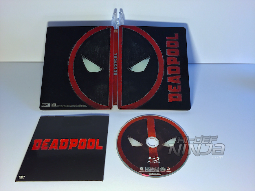 In-hand DEADPOOL Blu-ray SteelBook images | Hi-Def Ninja - Blu-ray ...