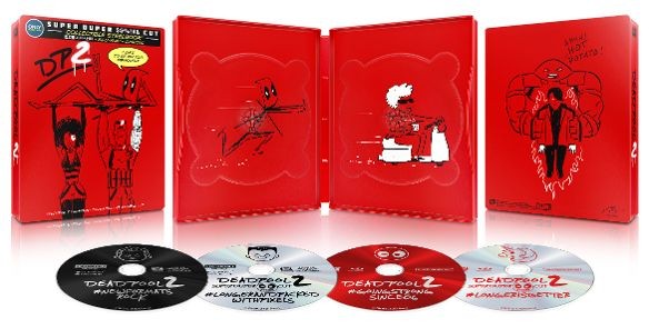 DEADPOOL 2 is Coming to 4K UHD Blu-ray SteelBook and Blu-ray SteelBook ...