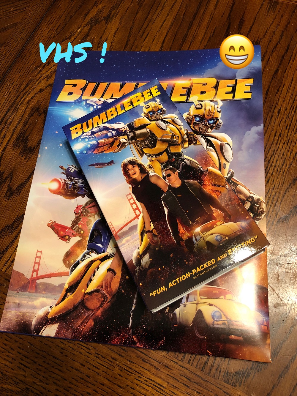 Bumblebee VHS Limited Edition | Hi-Def Ninja - Blu-ray SteelBooks - Pop ...